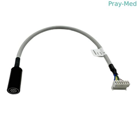 Drager Flow Sensor Cable Compatible For Savina Ventilator 8415709 Gray Color 30cm
