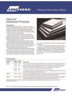 Material Safety Data Sheet Unifrax Material Safety Data Sheet