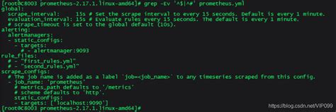 Prometheus系列：prometheus 配置文件详解（基础配置部分）prometheus配置文件详解 Csdn博客