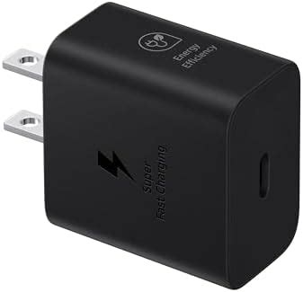 Amazon Com SAMSUNG 25W USB C Super Fast Charging Wall Charger Black US Version With Warranty