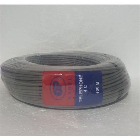 Jual Kabel Intercom Telepon 4 Kabel Warna Kabel Tunggal Panjang 100