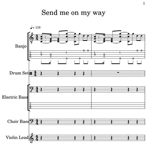 Send Me On My Way Chords Pdf My Way Kuhc
