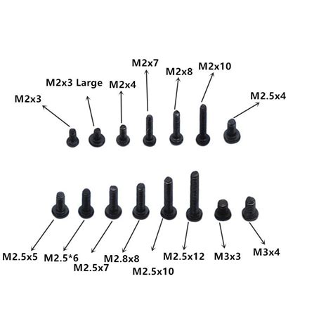 150pcs M2 M25 M3 Screws Kit For Laptop Tempero Systems Shopping