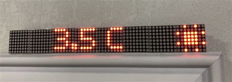 Mqtt Dot Matrix Display To Show Information From Mqtt Topics Share Your Projects Home