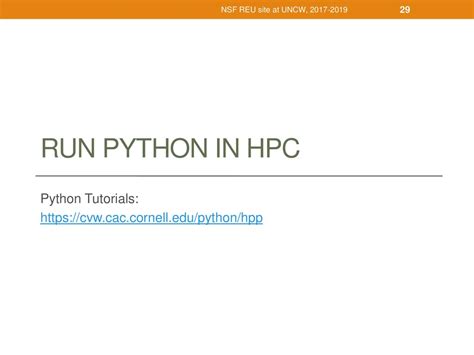 Parallel Computation With R And Python On Tacc Hpc Server Ppt Download