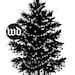 Christmas Tree Paper Cutting Template Personal Commercial Etsy