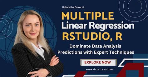 Multiple Linear Regression in R - RStudioDataLab