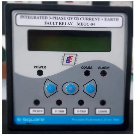 Earth Fault Relay 5a Three Phase Earth Fault Relay Manufacturer From Bengaluru