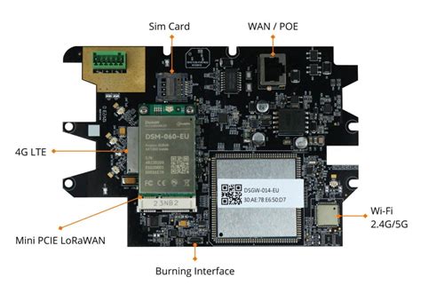 Dsgw 014 2 Sx1302 Lorawan Lte 4g Gateway With Ttn Chirpstack Lns
