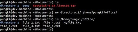 Linux命令 复制和移动文件 Cp和mvmv 覆盖更新 Csdn博客