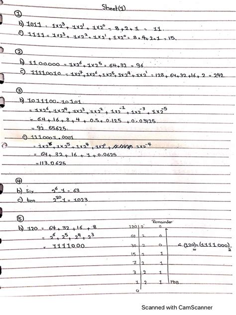 Sheet1 Solutions | PDF