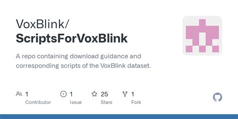 Github Voxblinkscriptsforvoxblink A Repo Containing Download Guidance And Corresponding