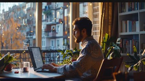 Premium Photo Professional Male Programmer Writing Code On Laptop