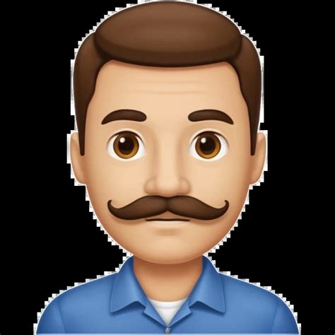 Mustache Emoji Emoji Ai Emoji Generator