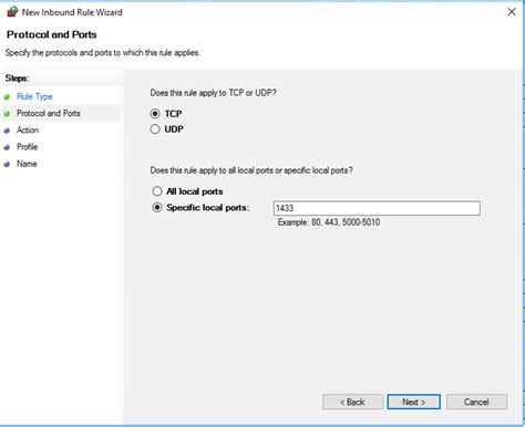 sql server 2016 allow remote connection installed on windows server