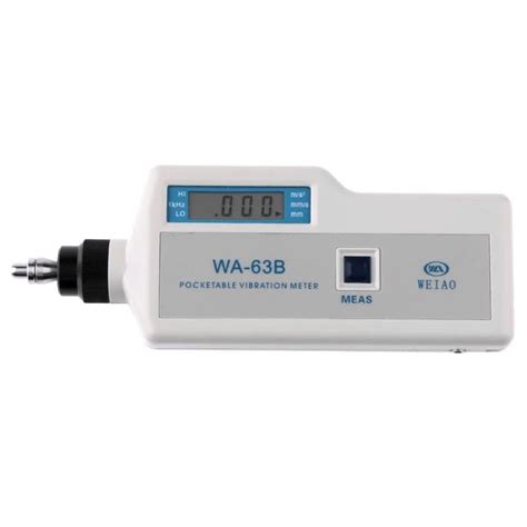 Wa 63b Portable Lcd Digital Vibration Meter Handheld Vibrometer Analyz Autoecupart