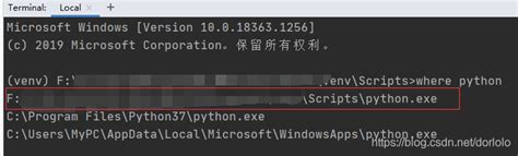 创建的虚拟环境无法使用，还是使用的环境变量中的python（包括pip）激活python虚拟环境后还引用到了外部的python Csdn博客