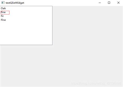 Qlistwidget类的用法qlistwidget用法 Csdn博客
