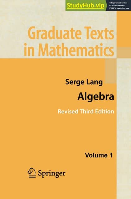 Algebra Serge Langpdf