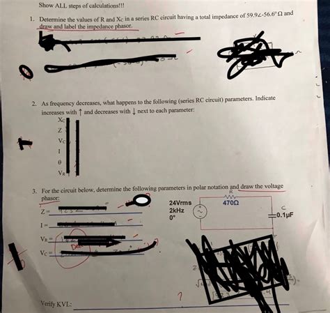 Solved Show ALL Steps Of Calculations Determine The Chegg Com