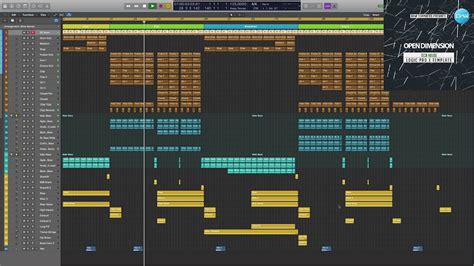Tech House Logic Pro X Template Open Dimension Youtube