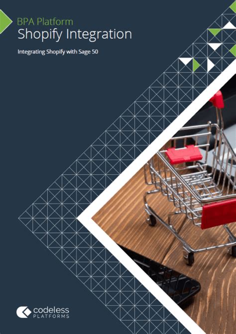 shopify sage 50 integration codeless platforms