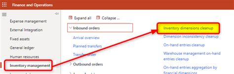 Ax D365fo Cleanup Unused Inventory Dimensions Inventdim Ax Dynamics 365 For Finance