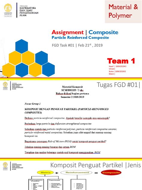 Presentation Of Particle Composite Pdf Composite Material