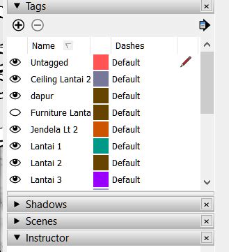 Cara Menggunakan Layer Pada Sketchup
