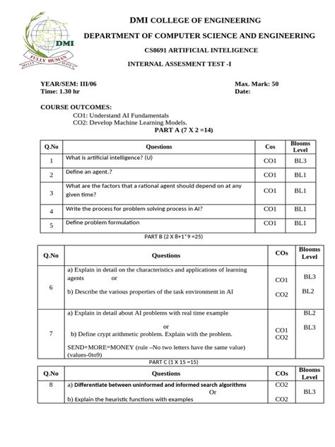 Iat Ooad Set I Pdf Artificial Intelligence Intelligence Ai