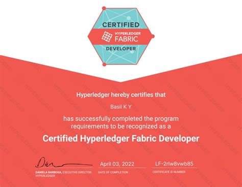 Basil K Y On Linkedin Hyperledgerfabric Linuxfoundation Blockchain