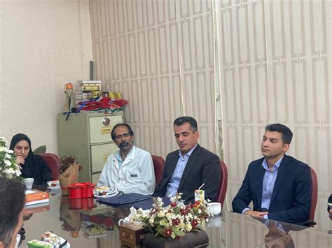 بیمارستان لولاگر مراسم تودیع و معارفه سرپرست امور مالی بیمارستان لولاگر