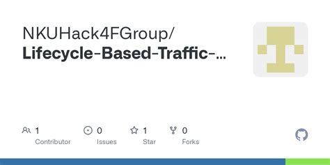 Github Nkuhack4fgrouplifecycle Based Traffic Dataset