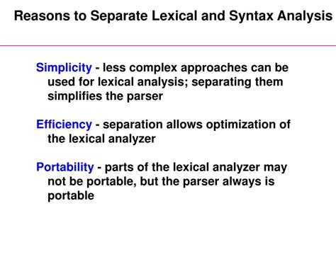 Ppt Lexical And Syntax Analysis Chapter 4 Powerpoint Presentation