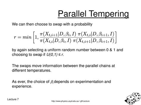 Ppt Understanding Bayesian Inference Metropolis Hastings And Parallel Tempering Powerpoint