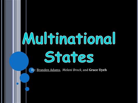 Ppt The Evolution Of Multinational States In Post Soviet Era