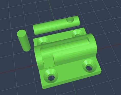 small latch 3d model by pyukio py on thangs