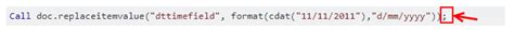 Lotus Notes Replaceitemvalue And Date Field And Lotusscript Stack Overflow