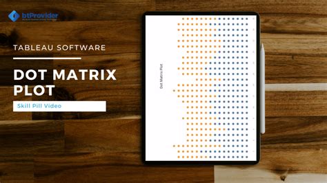 How To Create A Dot Matrix Plot In Tableau Software Skill Pill Video How To Create A Dot Matrix Plot In Tableau Software Skill Pill Video