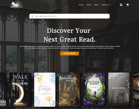 Nimasha Liyanage On Linkedin Masha Books Web Site Landing Page For Book Store