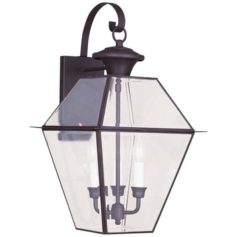 Livex Lighting Westover 23 14 High Bronze Outdoor Wall Light 939p1