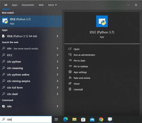 Open Python Files In Idle In Windows Geeksforgeeks