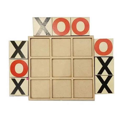 Tic Tac Toe Board Game Cross Zero Game Number Of Players 2 200200 Mm At Rs 260 In Gorakhpur