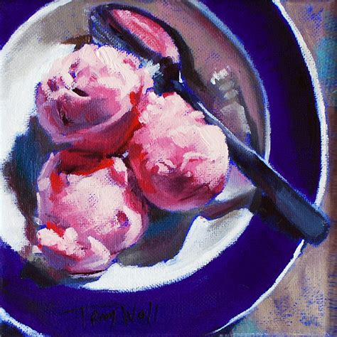 Tracy Wall 3 Strawberry Scoops Abend Gallery
