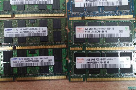 2gb памет за лаптоп Ddr2 800mhz Памет So Dimm за лаптопи 12004 Реновирани
