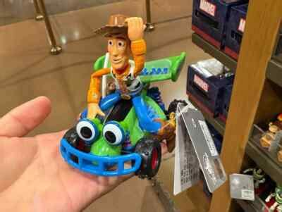 Disney Authentic Toy Story Woody Plastic Toy Car Shanghai Disneyland Ebay