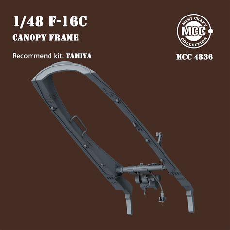Canopy Frame For Single Seat F 16 For Tamiya Kits Mini Craft