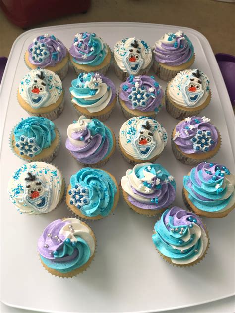 Frozen Birthday Cupcakes Frozen Themed Birthday Cake Frozen Theme