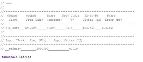 clocking wizard 5 3 output frequency issue in zc706