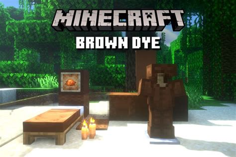 How To Get Brown Dye In Minecraft 2023